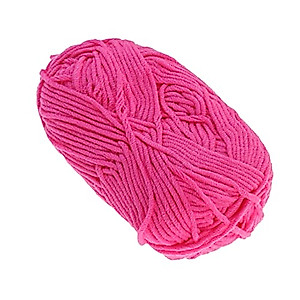 Thick Yarn for Knitting Soft Yarn for Crocheting Knitting Yarn Chunky Yarn Cotton Yarn Cotton Yarn for Crochet Knitting Accessories Roving Textured Yarn Sweater Cotton Ball