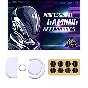 TALONGAMES Rounded Curved Edges Mouse Feet Skates Compatible with Logitech G PRO X Superlight Wireless Gaming Mouse Feet Replacement (0.8mm, Super Smooth Glide, PTFE) Pro Performance Upgrade