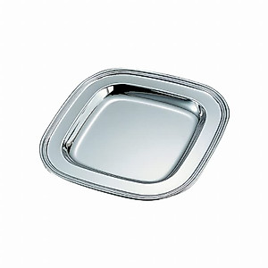 Square Tray in Nickel Finish (11.5 in. L x 11.5 in. W)
