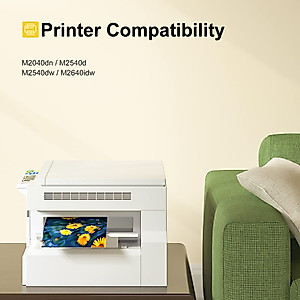 TK1172 Black Toner Cartridge TK-1172 Toner Compatible Replacement Work for Kyocera M2040dn, M2540dw, M2640idw Model Laser Printers(Black,1 Pack)