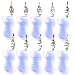 BESPORTBLE 10pcs Sticky Fishnet Fishing Tackle Glowing fishnets Explosion Fishing net Fishing Explosion Hook Tackle Tool Fishing cast net Bait Explosion Hook Fishing Hook Mesh Overlord Bundle