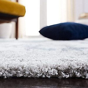 SAFAVIEH Century Collection 10' x 14' Grey/Blue CTY339F Modern Abstract Non-Shedding Living Room Dining Bedroom Area Rug