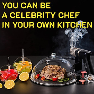 Cocktail Smoker Kit - Whiskey Smoker Kit - Smoke Infuser Birner PRO - Premium Kit, 13 PCS, with Accessories and Wood Chips - Cold Smoke for Food and Drinks - Gift for Men