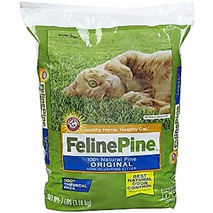 Feline Pine Original Cat Litter, 7-Pound Bags (Pack of 2)