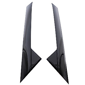 KARPAL 2 PCS A-Pillar Front Left + Right Molding Windshield Outer Trim Replacement BB5Z-7803145-AA BB5Z-7803137-AB Compatible with 2011-2019 Ford Explorer