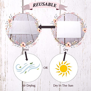 Aboofx 20 Sheets Blotting Paper for Flower Press, Large A4 Highly Absorbent and Reusable Blotter Paper for Flower Press Herbarium Paper Craft 8.26 x 11.8 inch Blotter Paper Sheets