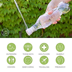 CuloClean Portable Bidet for Toilet or Travel. Compatible with Every Bottle. Discreet, Ecological, Mini, Elderly, Sprayer, Bio, Personal, Handheld (1pcs Lilac)