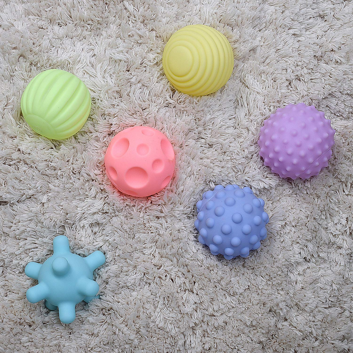 Konig Kids Textured Multi Sensory Ball Set