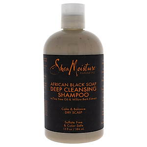 Shea Moisture African Black Soap Deep Cleansing Shampoo - 13 oz.