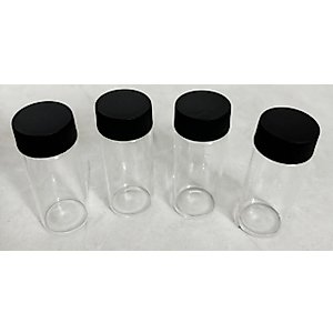 HFBTE Turbidity Sample Test Tubes 4 Sample Bottles (Two Sets) Turbidity Meter Bottles Turbidimeter Sample Bottles Turbidimeter Solution Bottles for SGZ Series