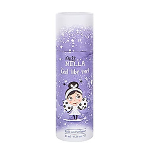 MISS NELLA Kids Perfume Cool Like Me Roll On Perfume for Children with Fresh Fragrance Safe & Natural Boys & Girls Perfume Oil with Roll-On Applicator 10ML