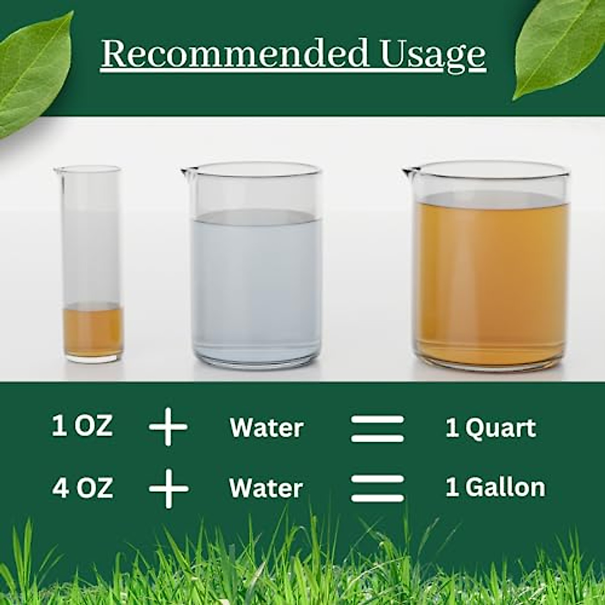 BugZooka 8oz Concentrate: Makes 2 Gallons All Natural Prevents Ants, Spiders, Aphids, Whiteflies, Caterpillars, Thrips, Stink Bugs,miticides, Pesticides, and Fungicide All Stages of Crops USDA