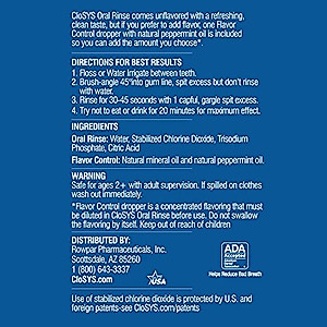 CloSYS Ultra Sensitive Mouthwash, 3.4 Ounce Travel Size (48 Count), Unflavored, Alcohol Free, Dye Free, pH Balanced, Helps Soothe Entire Mouth