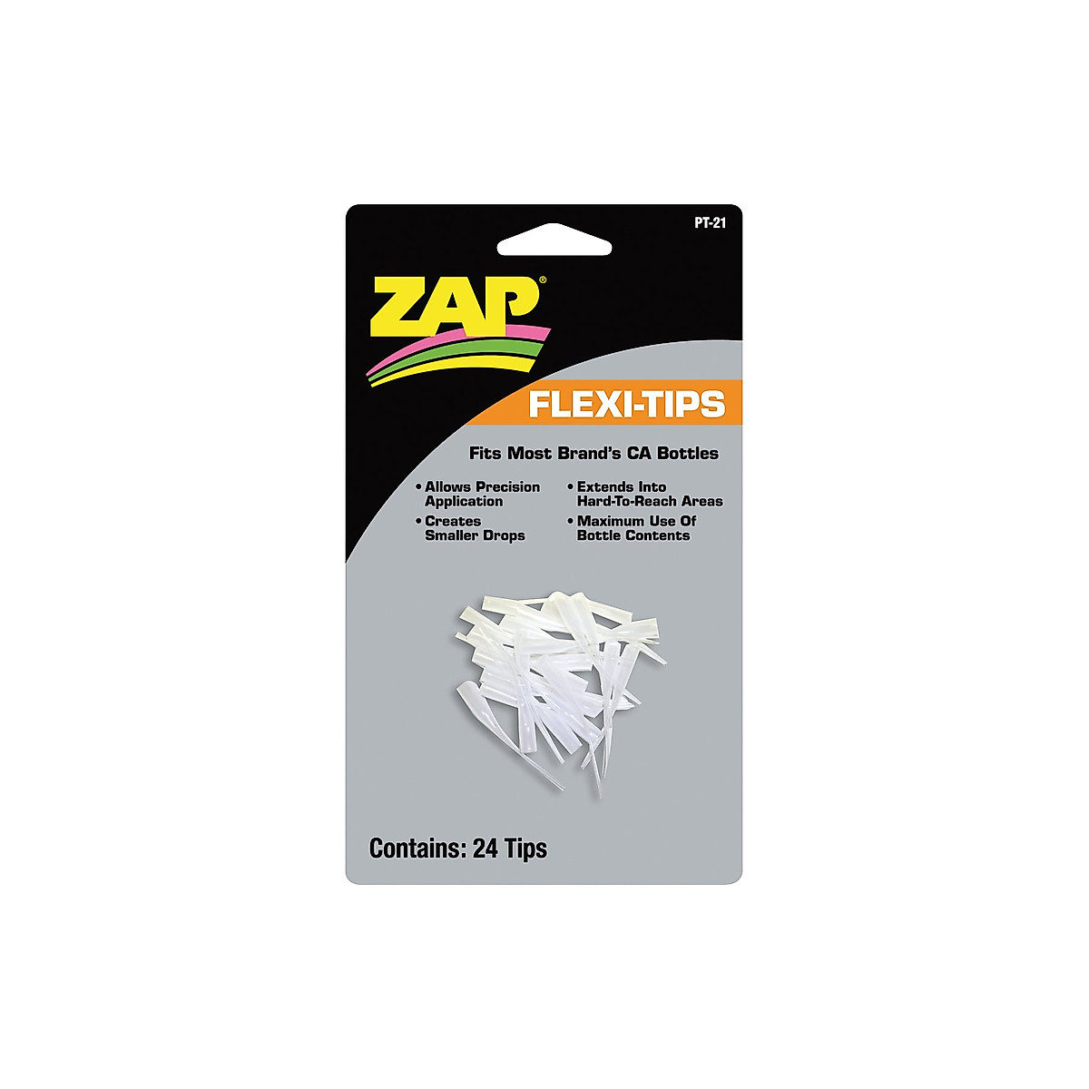 Pacer Technology (Zap) Flexy-Tips 24 Adhesives