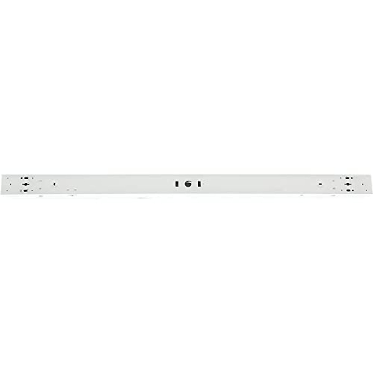 Satco [65/701] (1 Pack) 4' Linear Strip White Finish; (Strip Fixture) CCT Selector in Multiple Color Temperatures (3500K/4000K/5000K) for use at Home, Office, Buildings, Constructions, Hotels