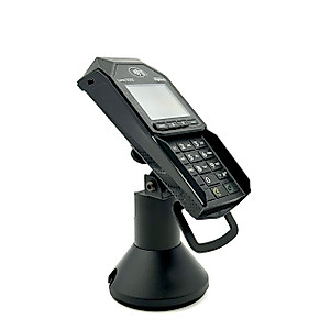 Discount Credit Card Supply DCCStands Ingenico Lane/3000/5000/7000/8000 Low Profile Swivel and Tilt Stand, Screw-in and Adhesive