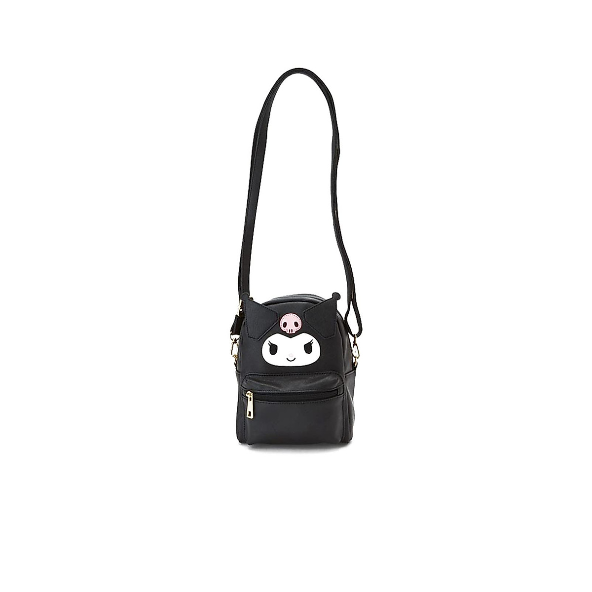 TUMPETY Anime Doll Cosplay Light Blue Bag Kawaii Mini Backpack Cute Back Pack Girl Handbag (Black)