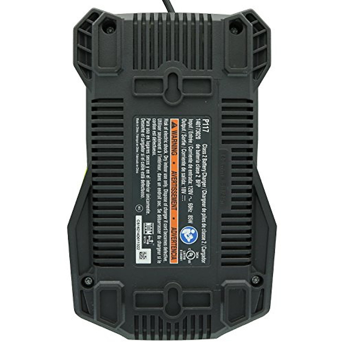 Ryobi 3 Piece 18V One+ Airstrike Brad Nailer Kit (Includes: 1 x P320 Brad Nailer, 1 x P102 2AH 18V Battery, 1 x P117 IntelliPort Dual Chemistry Battery Charger)