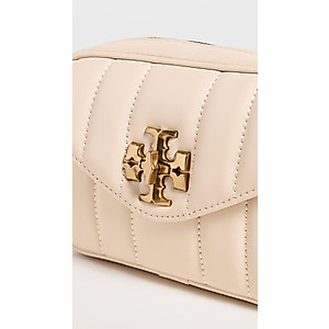 Tory Burch Women's Kira Mini Camera Bag, Brie, Off White, One Size