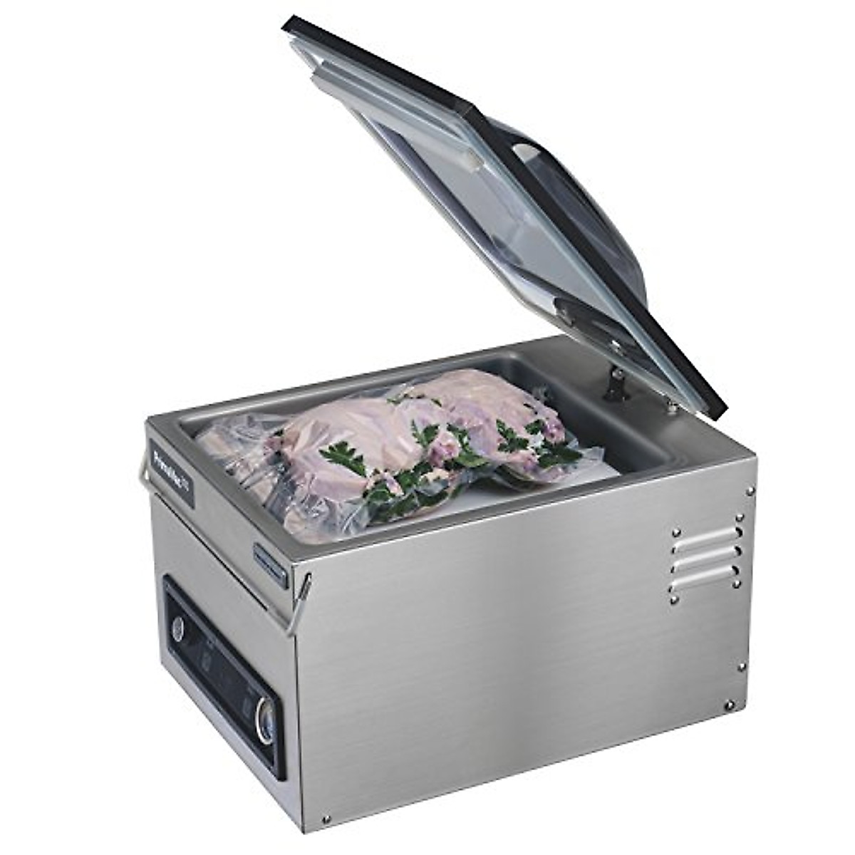 Hamilton Beach Commercial PrimaVac 305 Chamber Vacuum Sealer, 12" Seal Bar, 10 Customizable Programs, Powerful JetAire Pump, NSF Certified, HVC305