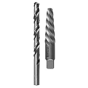 IRWIN HANSON EX-6 Spiral Extractor and 12/32" Drill Bit Set, 53706