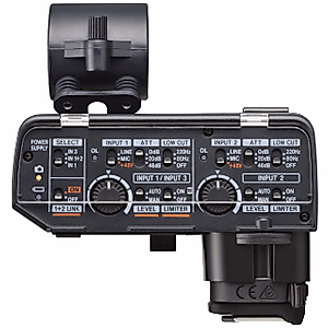 Tascam Canon Kit XLR Microphone Adapter for Mirrorless Cameras, Black (CA-XLR2d-C)