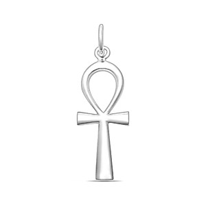 Blue Apple Co. Ankh Pendant Charm 925 Sterling Silver Egyptian Cross Ankh