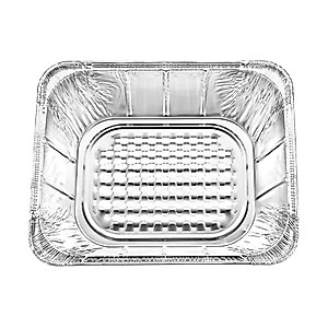 Nicole Fantini 9 x 13” Half Size Extra Deep Aluminum Pans - Keep Meals Fresh Longer - Versatile Food Containers - Eco-Friendly & Durable - 200 Count