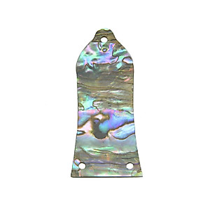 KAISH Pure Custom Made Natural Abalone Shell Guitar Truss Rod Cover with 3 Holes for Epi LP Les Paul