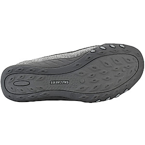 Skechers Women's Breathe Easy-Good Influence Sneaker, Grey, 8 M US