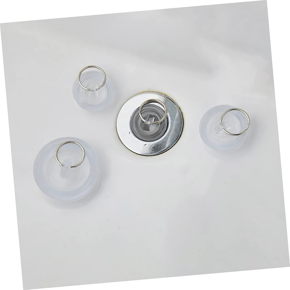 40 Pcs Bathtub Plugs Rubber Sink Plug Bath Plugs Sink Stopper with Ring Sink Plug for Bathroom Bathtub Stoppers Basin Plug Drain Stopper Kitchen Sink Plug Kitchen Sink Stopper