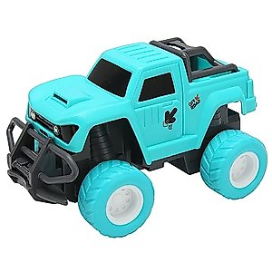 Airshi Remote Control Car Toy, Mini RC Car Toy Easy to Operate High Speed for Home (Green Blue)