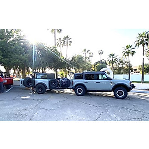 EZREXPM Class 3 Trailer Tow Hitch, 2-Inch Receiver, Fit for Ford Bronco 2dr 4dr 2021 2022 2023 2024