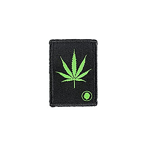 Dime Bags Interchangeable Accessory Patches | Removable Patches for Dime Bags Customization (4:20, MJ Leaf, Sirron Norris Dog)