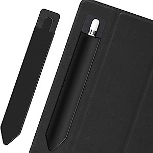 BoxWave Stylus Pouch Compatible with Canon imageCLASS MF453dw - Stylus PortaPouch, Stylus Holder Carrier Portable Self-Adhesive for Canon imageCLASS MF453dw - Jet Black