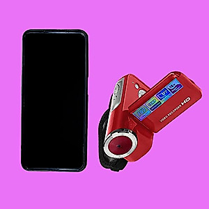 Yrmaups Long Focus Digital Camera 1080p HD,3 Inch TFT-LCD Screen SLR Camera,18X Zoom,Support 24 Million Pixs,Suitable for Family Gatherings,Outdoor Travel, Gifts for Children, Anti-Shake