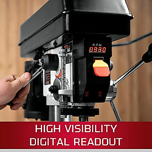 JET JWDP-12, 12-Inch Benchtop Drill Press, 1/2HP, 1Ph 115V (716000)