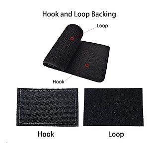 2pcs M-obile Suit G-undam Iron-Blooded Orphans & Earth Federation Space Force E.F.S. Embroidery Patch Military Tactical Morale DIY Emblem Tool Gear Applique with Hook Embroidered Patch