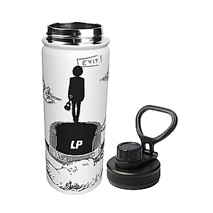 Eevikion Laura Musics Pergolizz Stainless Steel Insulated Tumbler Sports Water Bottle Hot and Cold Travel Cup 18oz