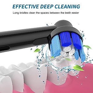 16pcs Bimily Toothbrush Replacement Heads Compatible with Oral B Electric Toothbrush,Replacement Toothbrush Heads for Precision Clean and More Model