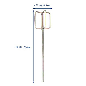 Angoily 22pcs Metal Paint Mud Mixer Concrete Drill Mixing Rods Long Heavy Duty Cement Compound Mixer Professional Drywall Tools for Electric Drill Hammer