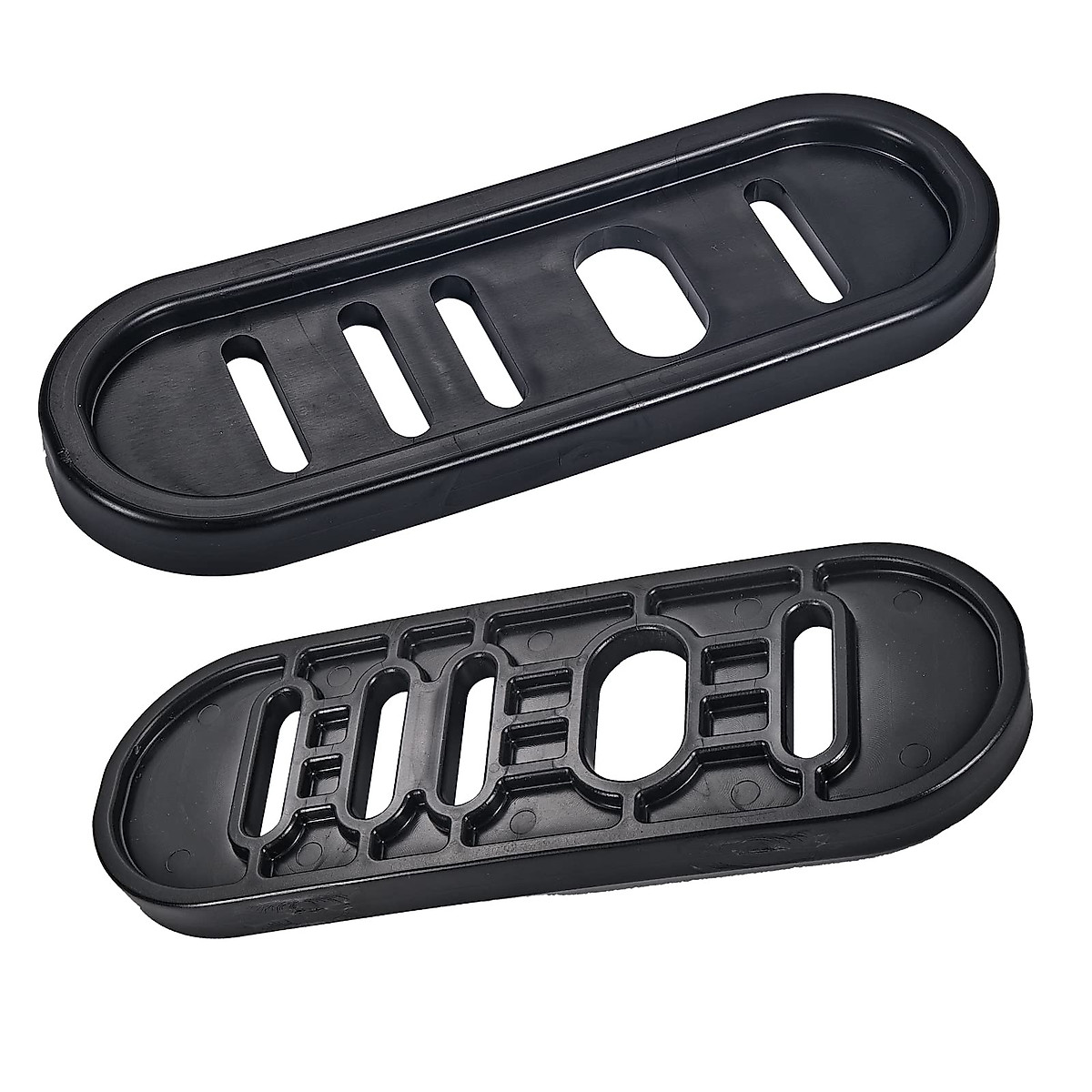 Mikatesi 490-241-0010 Universal Snowblower Skid Shoes 2 Pack with Mounting Hardware Primer Bulb Fuel Filter Fuel Line Kit Fits Most 2-Stage and 3-Stage Snow Throwers