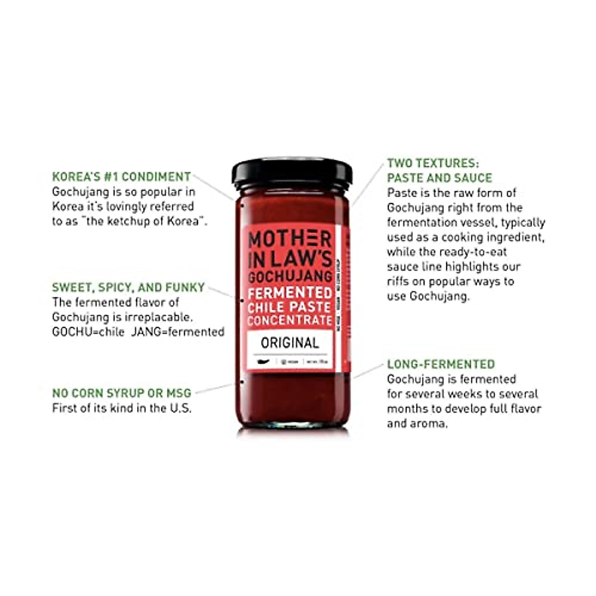 Mother-In-Law's Kimchi Fermented Chile Paste, 10 Ounce