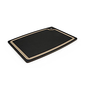 Epicurean Gourmet Series Cutting Board with Juice Groove, 17.5-Inch by 13-Inch, Slate/Natural