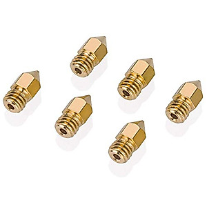 20 PCS 3D Printer Nozzle 0.4mm Extruder Head for Cr10 liuqiangmeiguo (Color : 1)