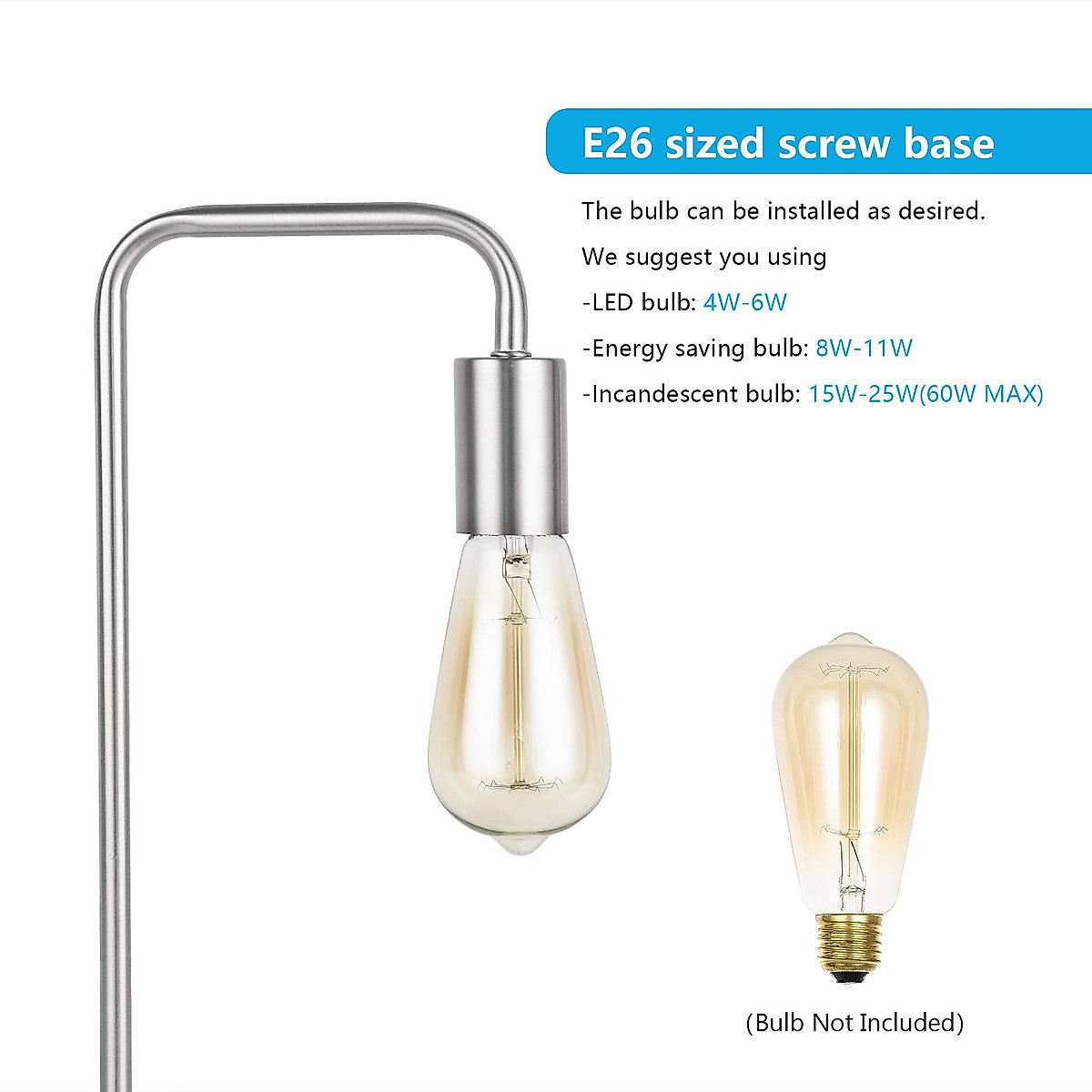 JS NOVA JUNS Wireless Charging Desk Lamp – Table Lamp with USB Port and Wireless Charging Pad, Bedside Lamp for Office Bedroom Living Room College Dorm