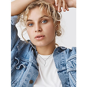 U7 Italian Horn Pendant for Car Sterling Silver Lucky Pepper Pendant Cornicelli Necklace 18 Inch