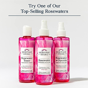 Heritage Store Blemish Toner Acne Treatment 2% Salicylic Acid, Tea Tree Oil & Niacinamide Oily Skin Vegan 4oz 60 Day Money Back Guarantee