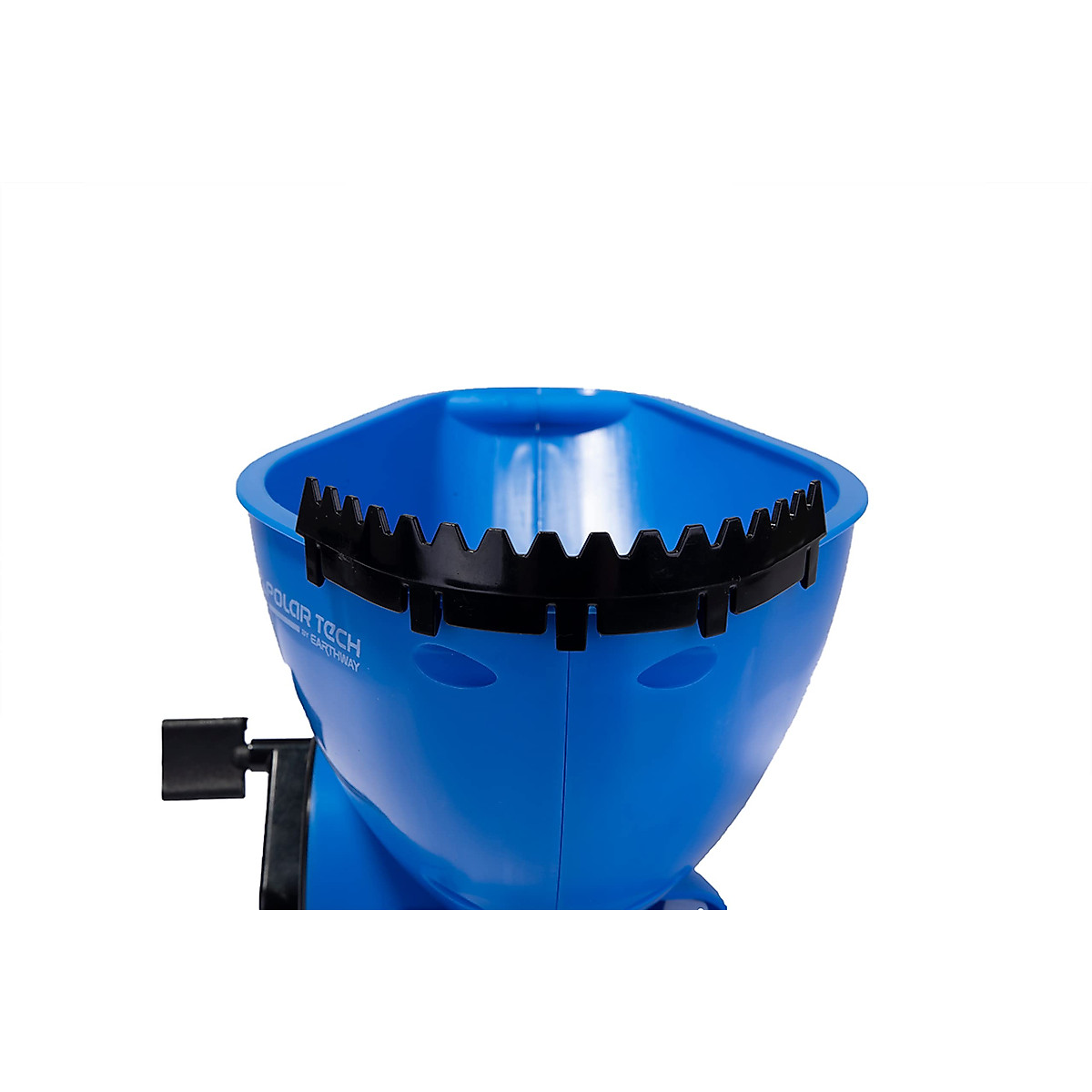 EarthWay Polar Tech 94014 4 LB Ice Melt Hand Spreader with Built-in Ergonomic Trigger for Comfort and Adjustable Reel Control and Sealed Gearbox and High-Speed Crank