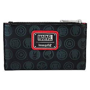 Loungefly Avengers 60th Glow in The Dark Anniversary Wallet, Amazon Exclusive